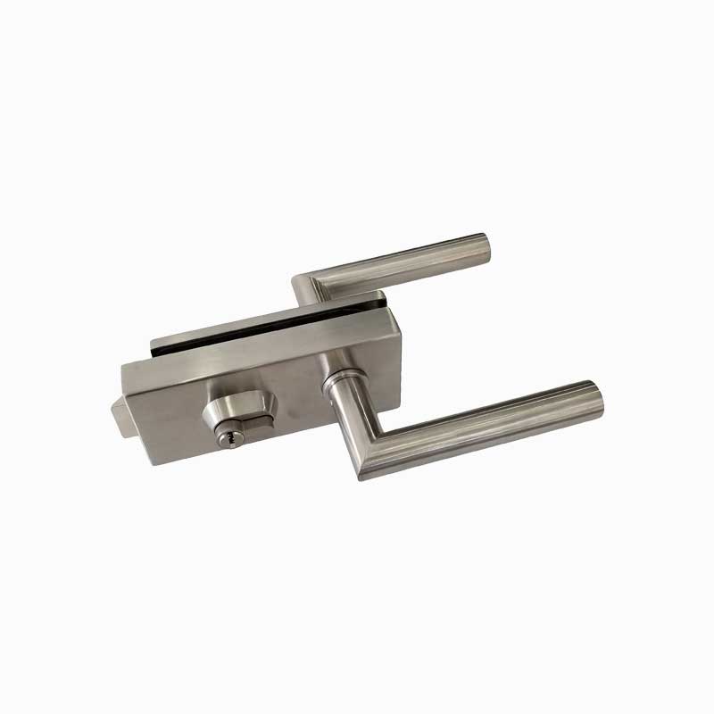 Glass Door Lever & Lock - J.R.E. Hardware Inc.